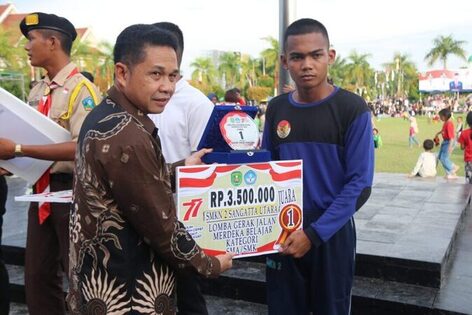 Ini Nama Pemenang Lomba Gerak Jalan Merdeka Belajar 2022 G Smart Id